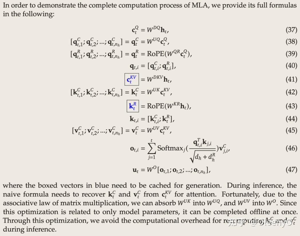 DeepSeek-v2 MLA：低秩分解W_{Q,K,V} - 知乎