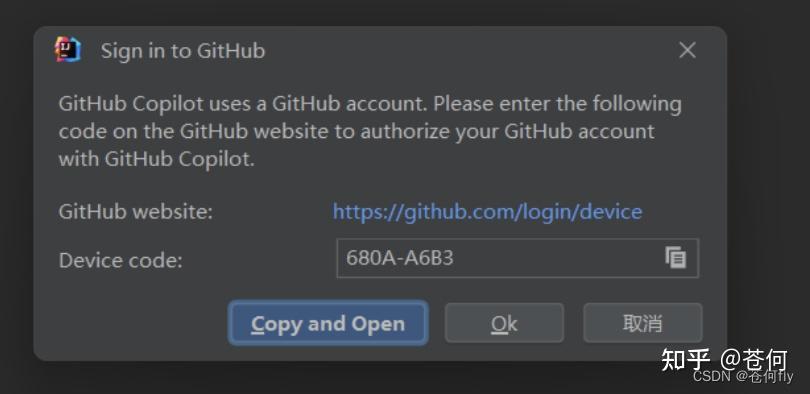 idea安装github copilot登录后状态无变化解决方案 - 知乎
