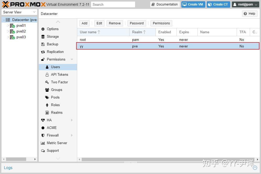 平替VMware？开源虚拟化管理平台Proxmox VE（十八）用户管理