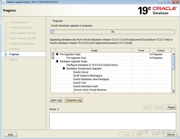 DBUA工具实现Oracle 12c到19c无缝升级的操作实践 - 知乎