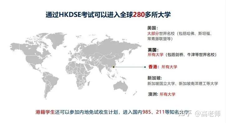 中考不理想看过来!!香港DSE考试真的比内地高考简单吗?低分就能上985？ - 知乎