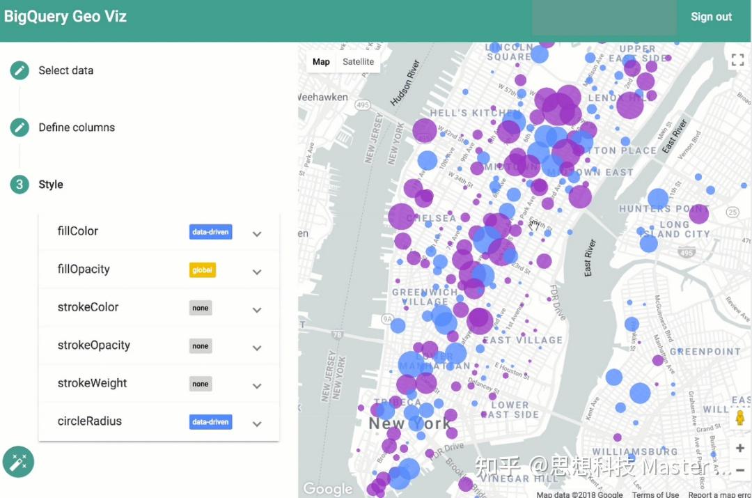 Google Maps | 使用 Google BigQuery 进行 GIS 空间资料分析 - 知乎