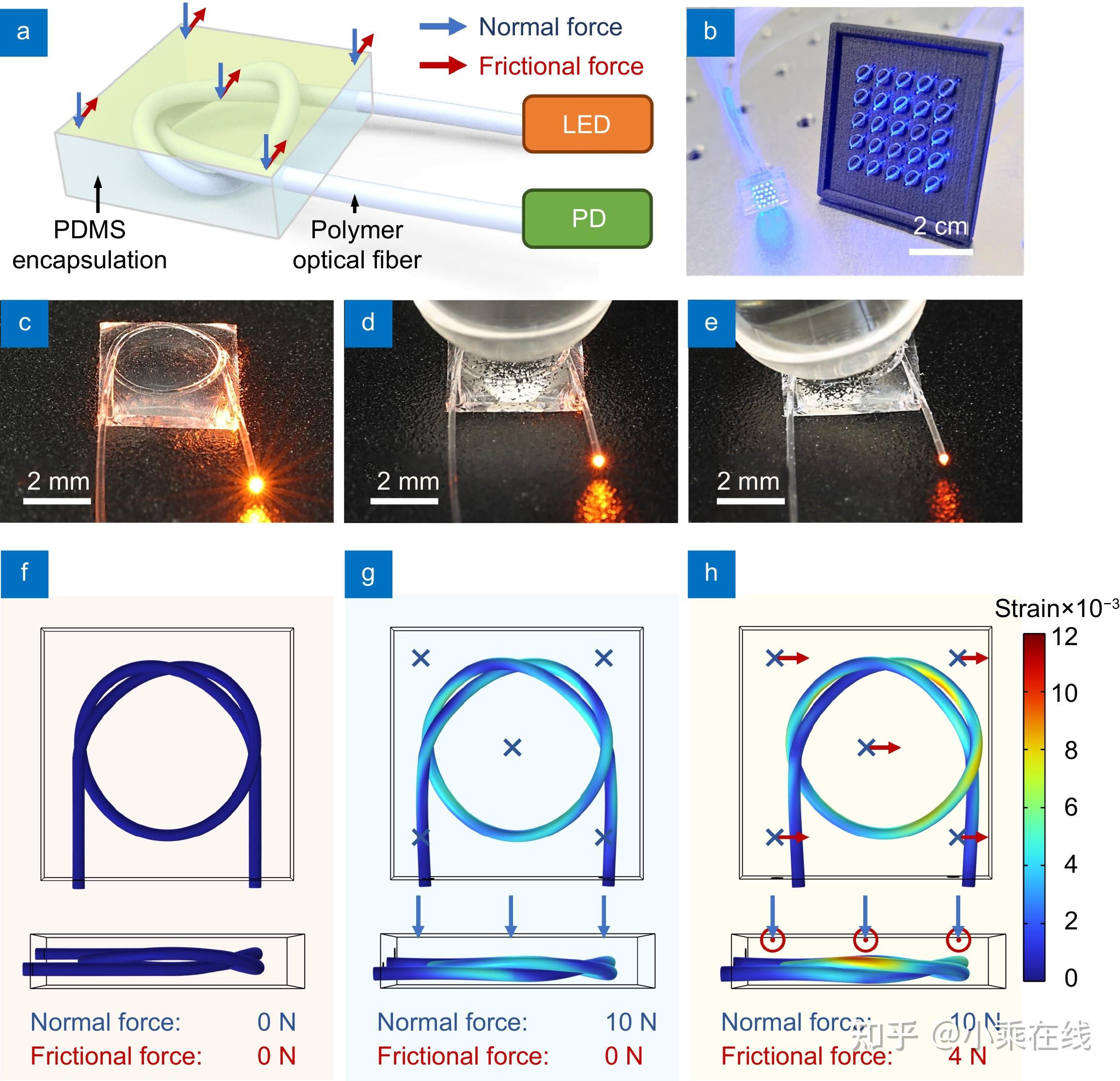 Knot-inspired optical sensors for slip detection and friction ...