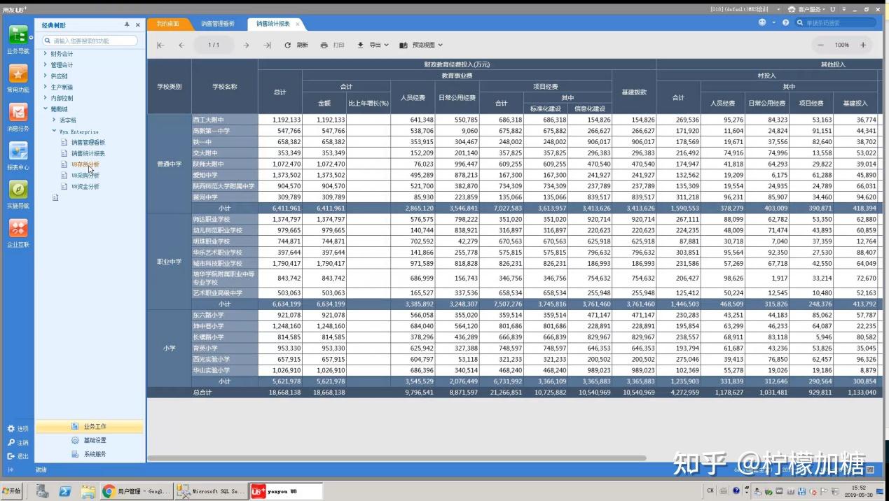 一周搞定用友U8 ERP跨业务数据分析 - 知乎