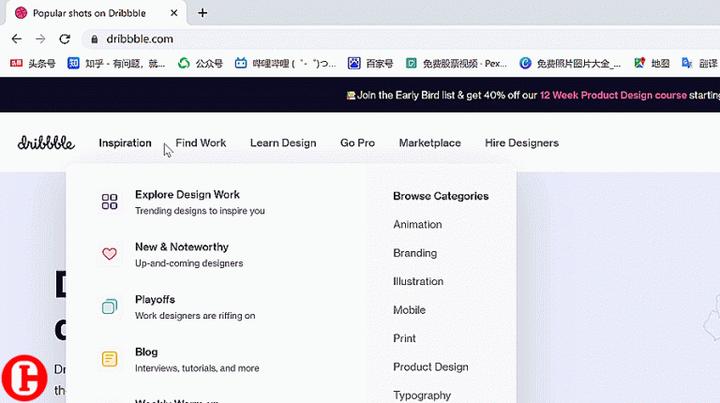 Dribbble：靠副业起家的全球顶尖平面设计社区 - 知乎