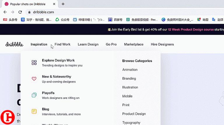 Dribbble：靠副业起家的全球顶尖平面设计社区 - 知乎