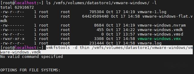 VMware使用vmkfstools命令将厚置备虚拟机磁盘转为精简置备 - 知乎