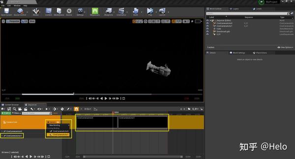 UE4中的动画编辑器 —— Sequencer in UE4 - 知乎