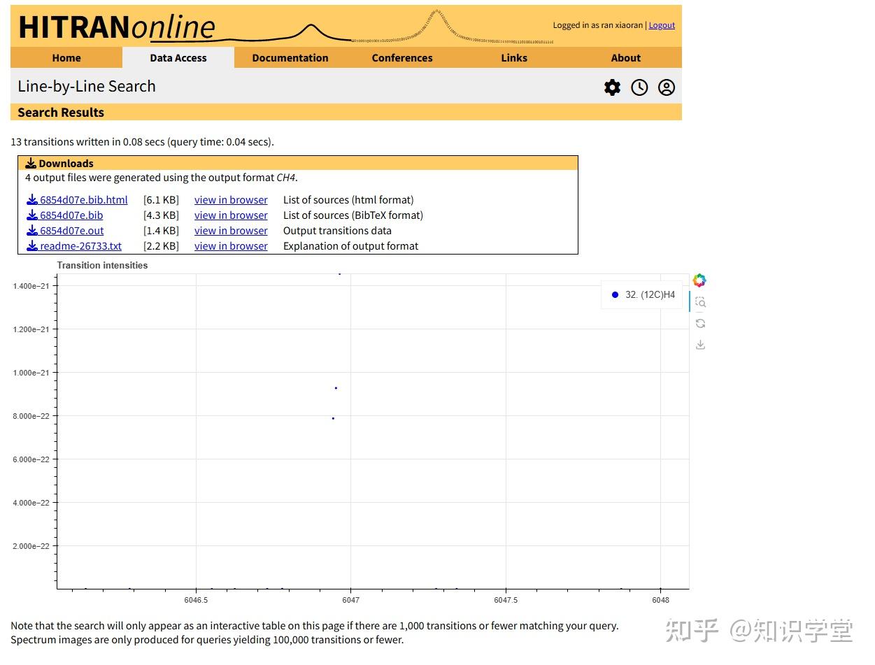 新手入门—HITRANonline - 知乎