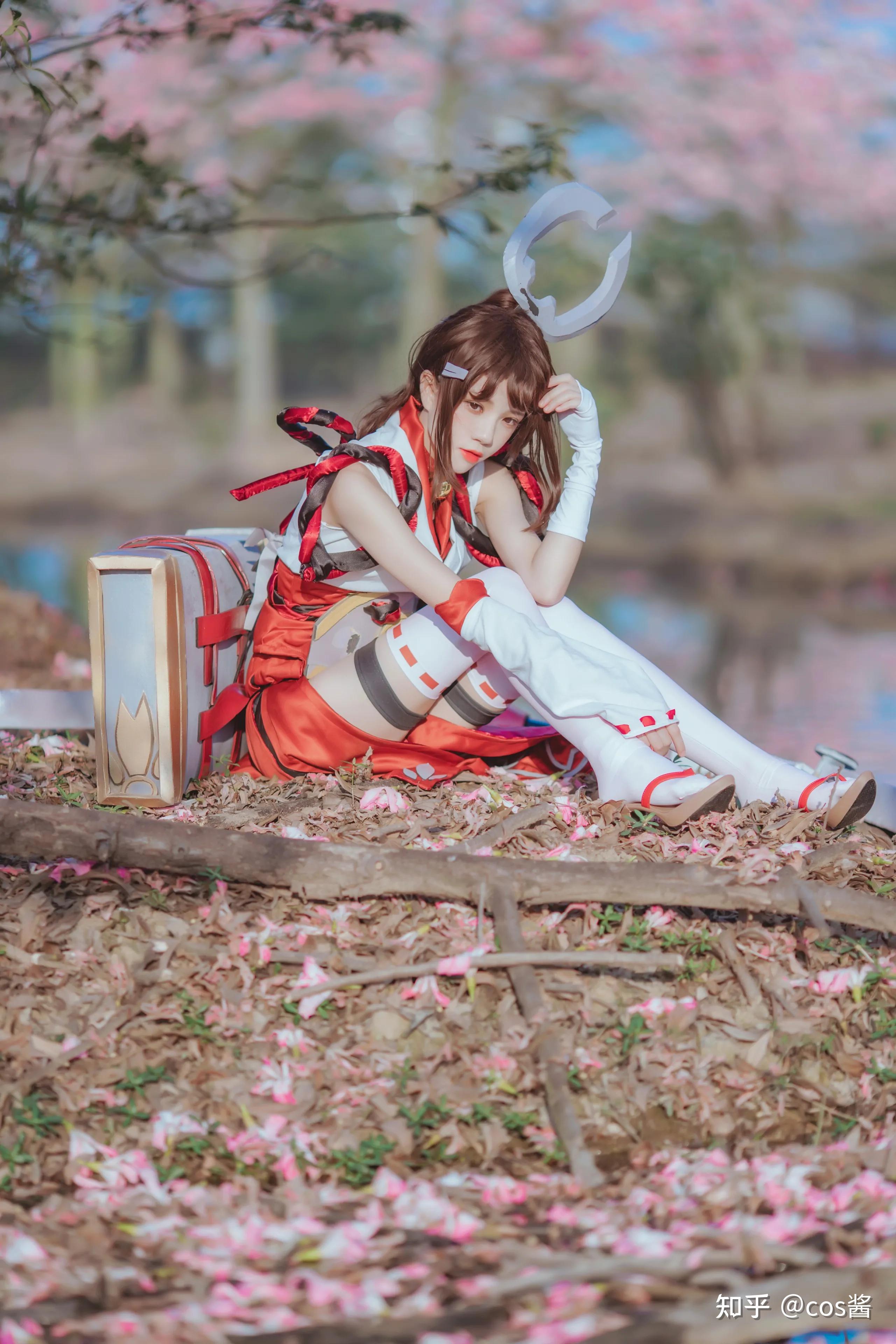 桜桃喵 - 花见巫女 cosplay美图 cos写真套图合集 - 知乎