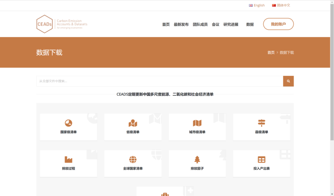 14个碳排放数据库汇总（附链接） - 知乎