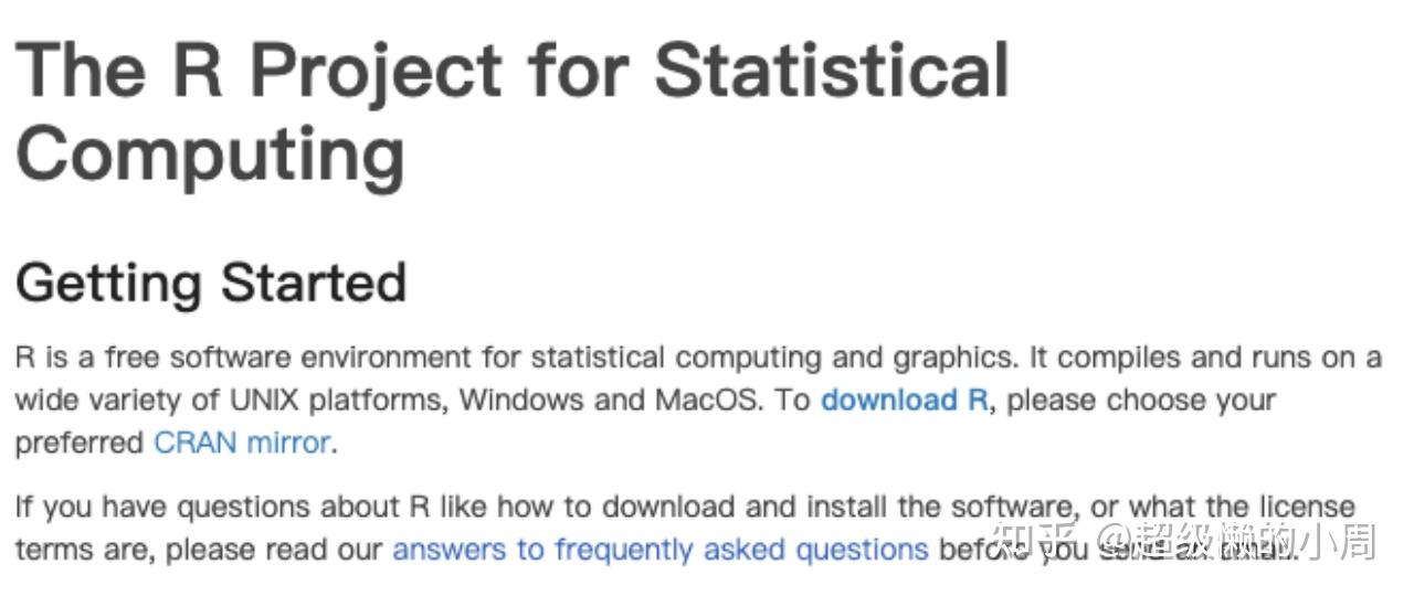 在macOS中安装R与Rstudio - 知乎