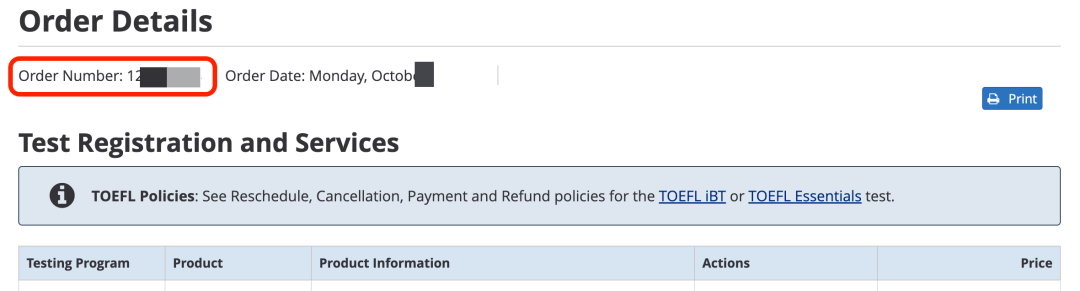 家考出现问题后申诉，联系ETS时应当提供什么讯息？