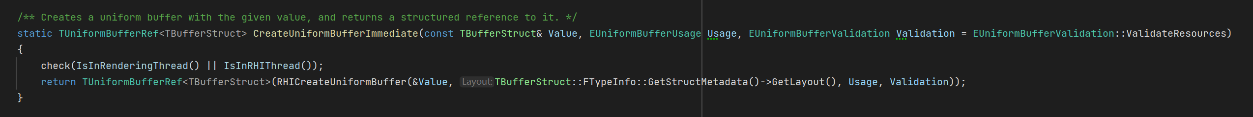 UE RHICreateUniformBuffer源码阅读，一点细节 - 知乎