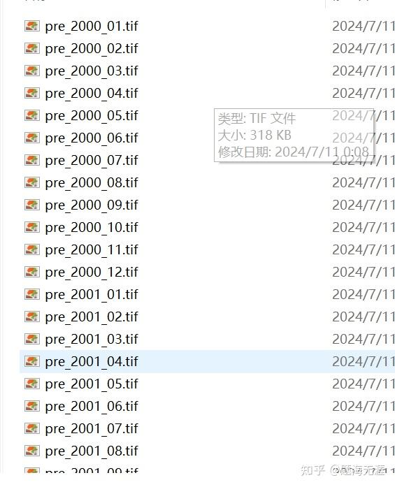 使用R语言对西北农林气候降水处理为逐日NC转tif（代码） - 知乎