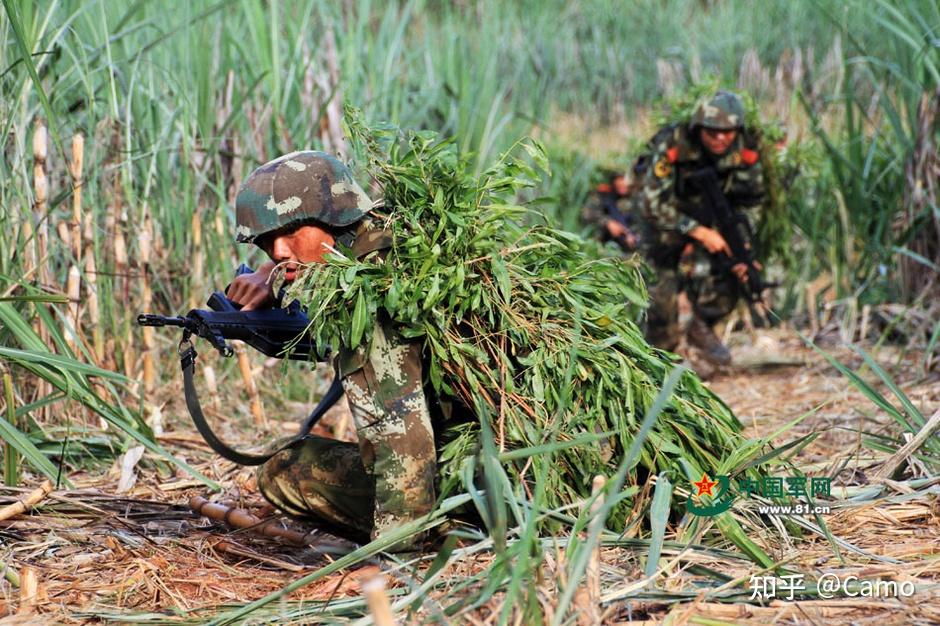 PLA单兵简易伪装图鉴-1 - 知乎
