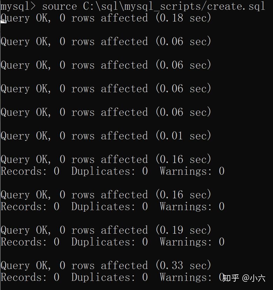 《SQL必知必会》附录A样例表的获取和导入 - 知乎