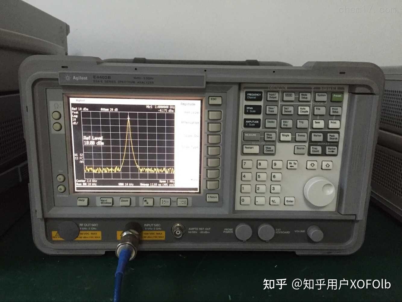 二手安捷伦E4405B频谱分析仪 - 知乎