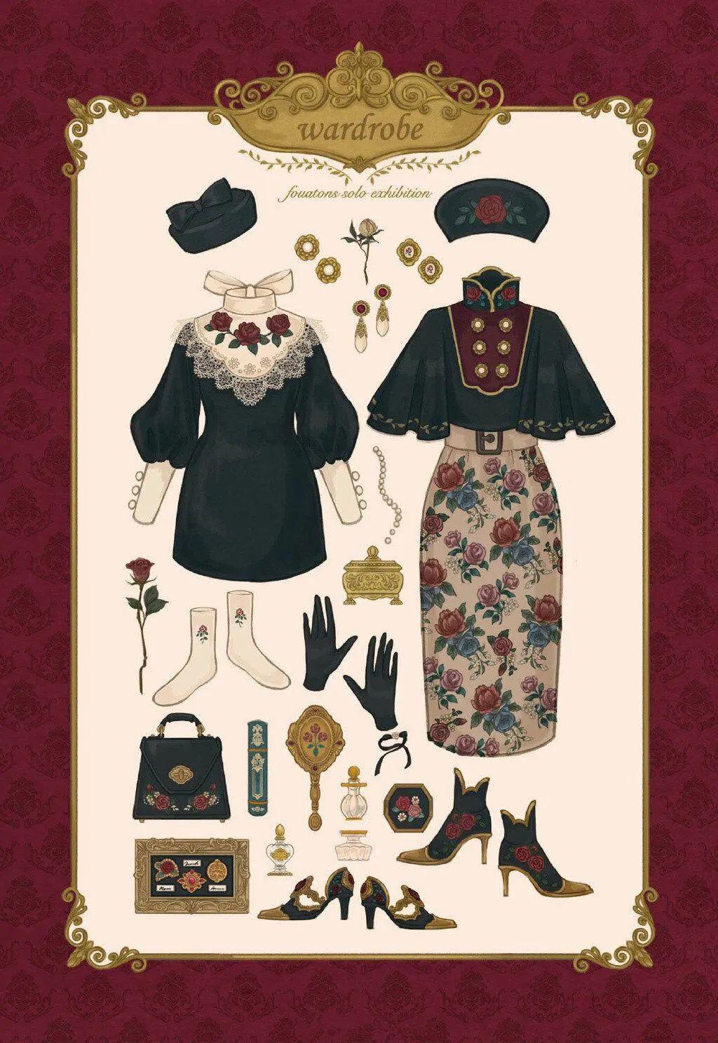 插画 | 服装穿搭术，来自国外插画师Vanya Liang的作品 - 知乎