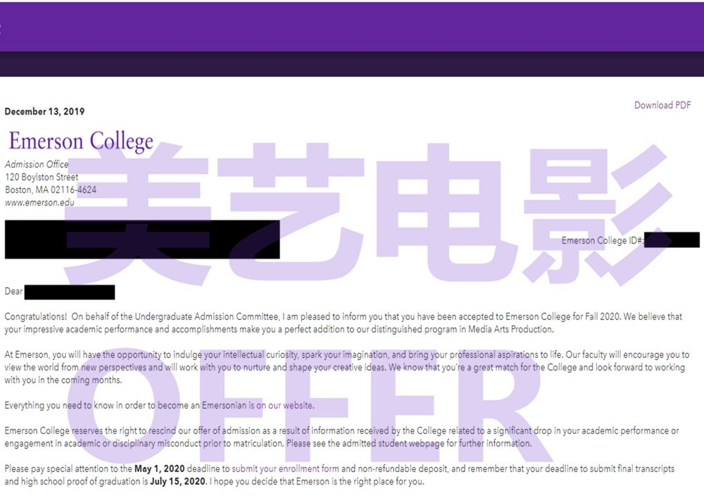 美艺OFFER超级汇总 | NYU、Emerson、SVA、CCA、Parsons都在这里 - 知乎