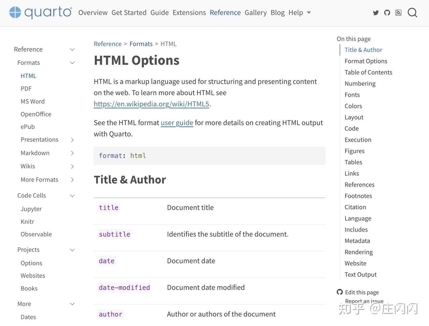 Quarto 入门教程 (2)：如何使用并编译出不同文档 - 知乎