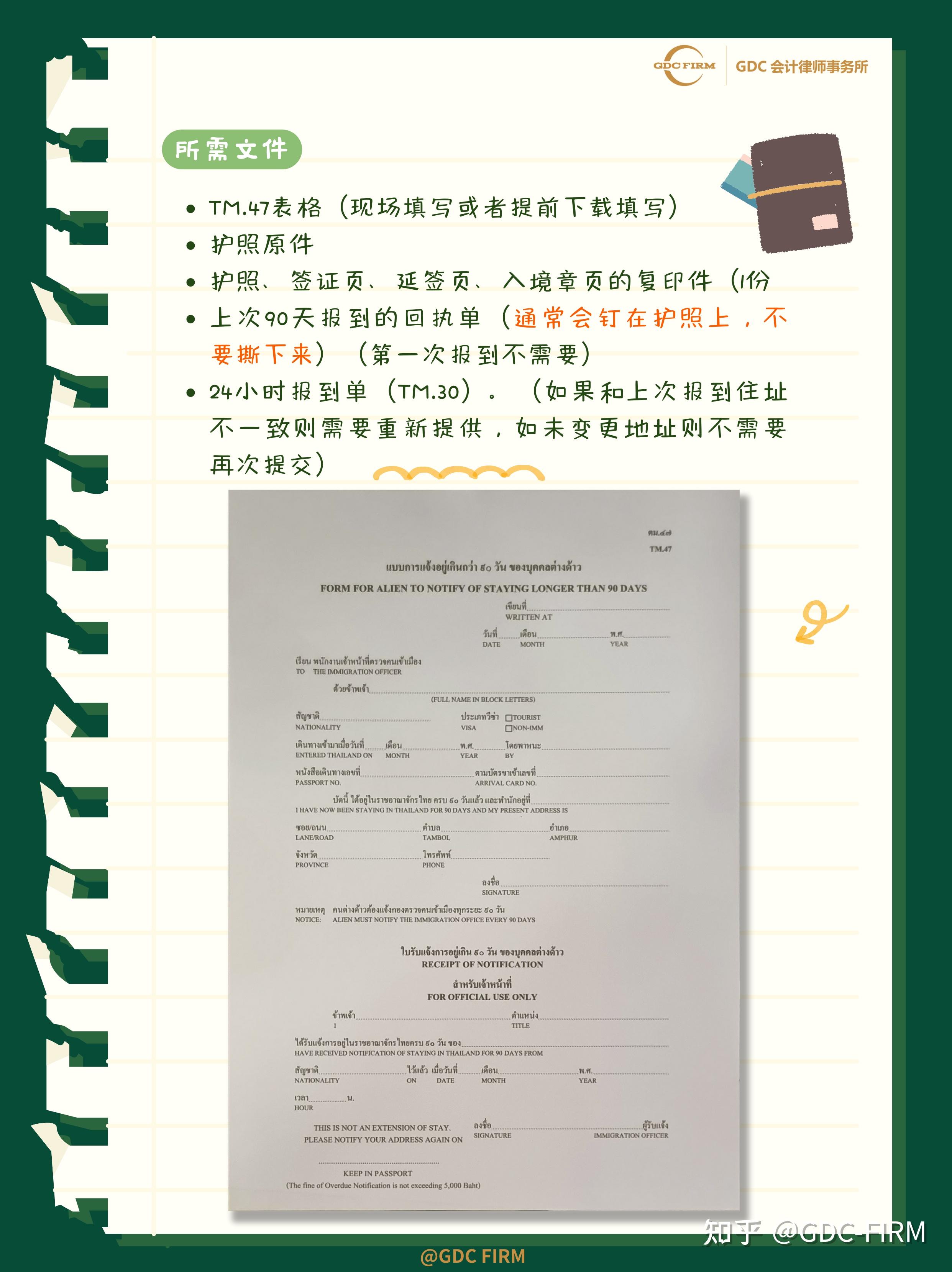 泰国90天报到(TM47) 线上+线下全攻略! - 知乎