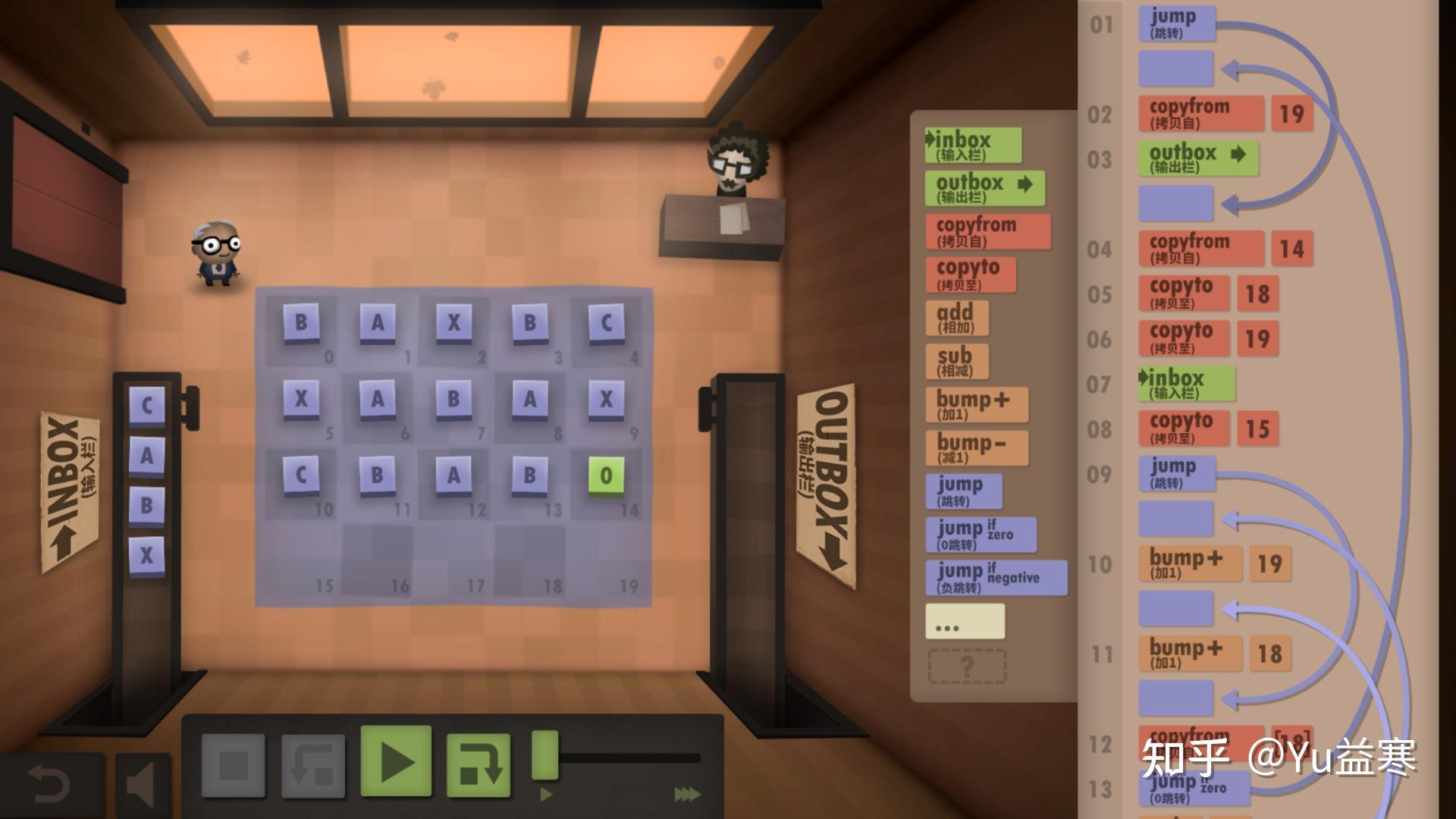 编程游戏《Human Resouce Machine（程序员升职记）》攻略（全部关卡） - 知乎