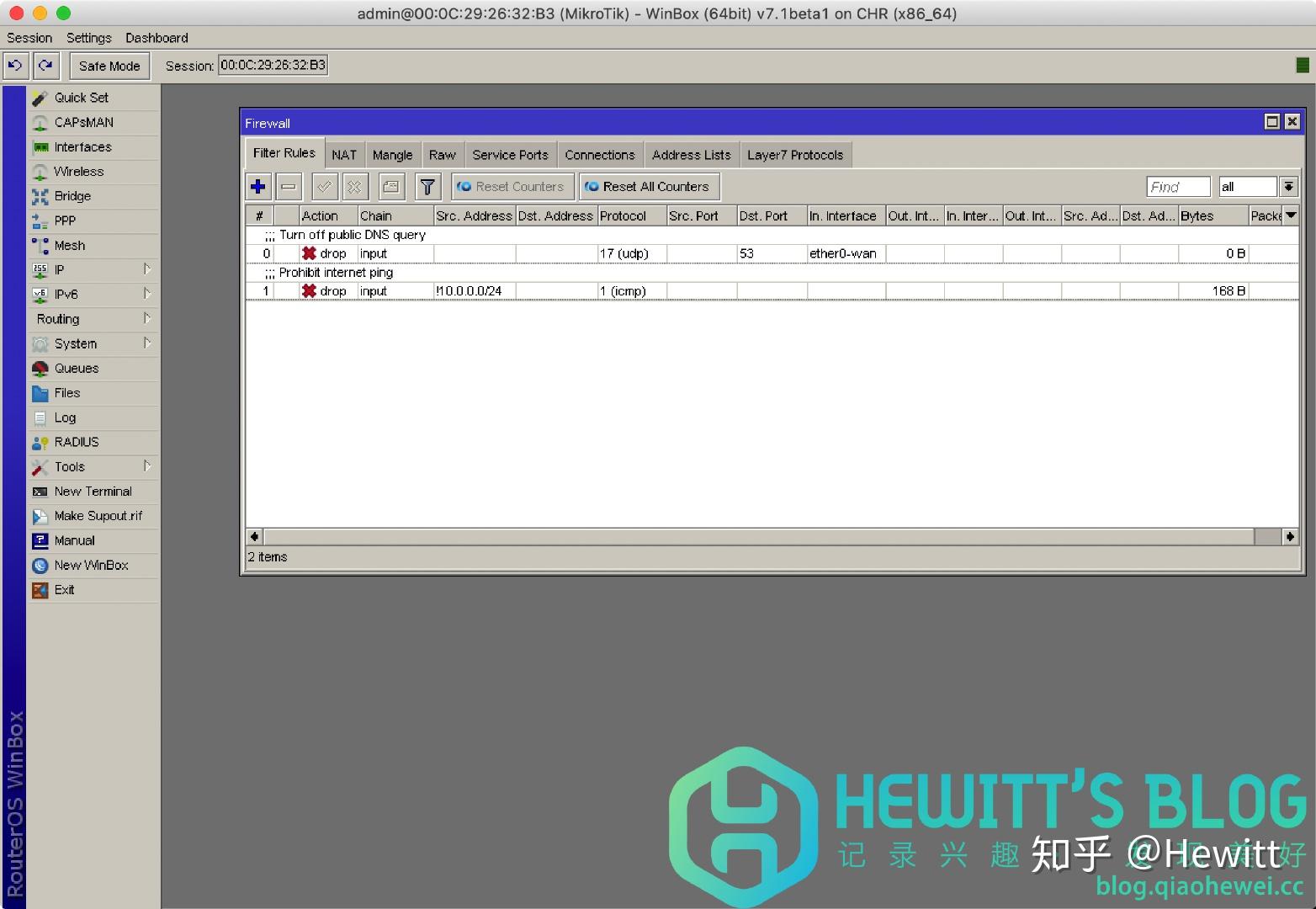 RouterOS(ROS)软路由安全性配置指南 - 知乎