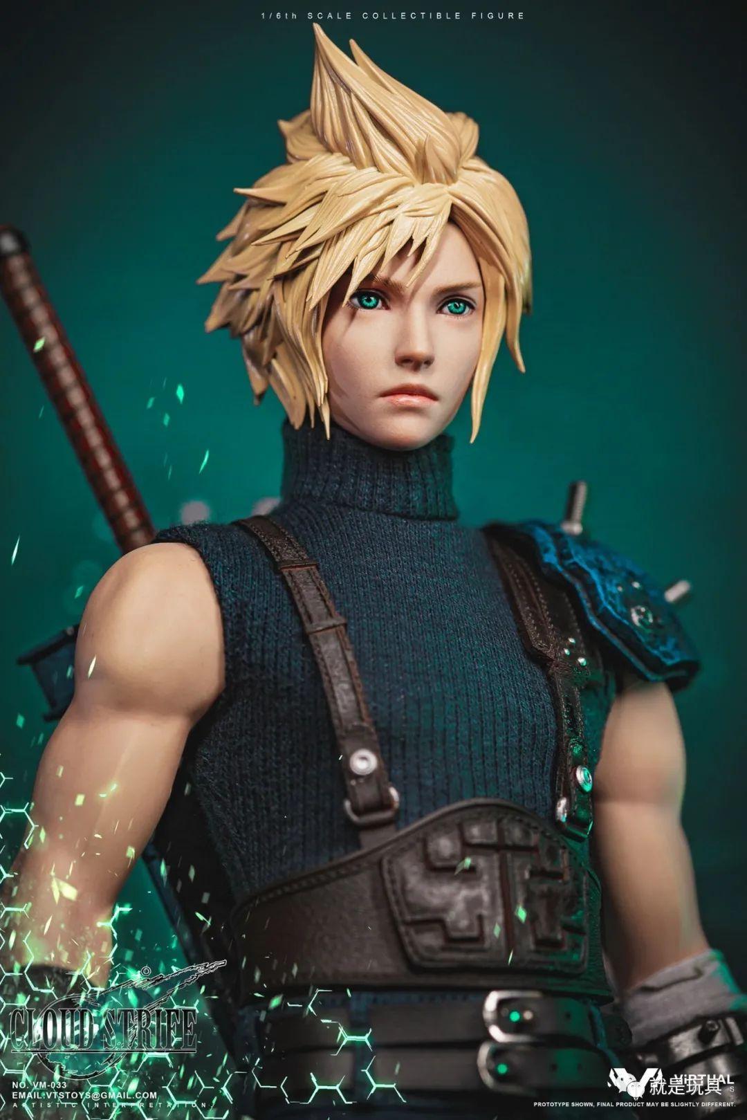 VTSTOYS《FF7重制版》12寸克劳德：豪华版带魔晃地台+仙人掌兽！ - 知乎