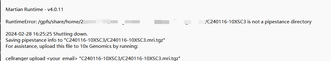 【Debug2】cellranger运行出现RuntimeError - 知乎