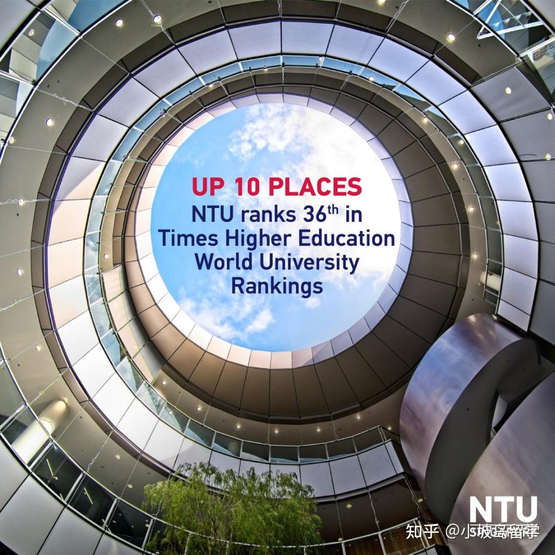 最新泰晤士世界大学排名出炉！NTU跃升十位蝉联亚洲第五 - 知乎
