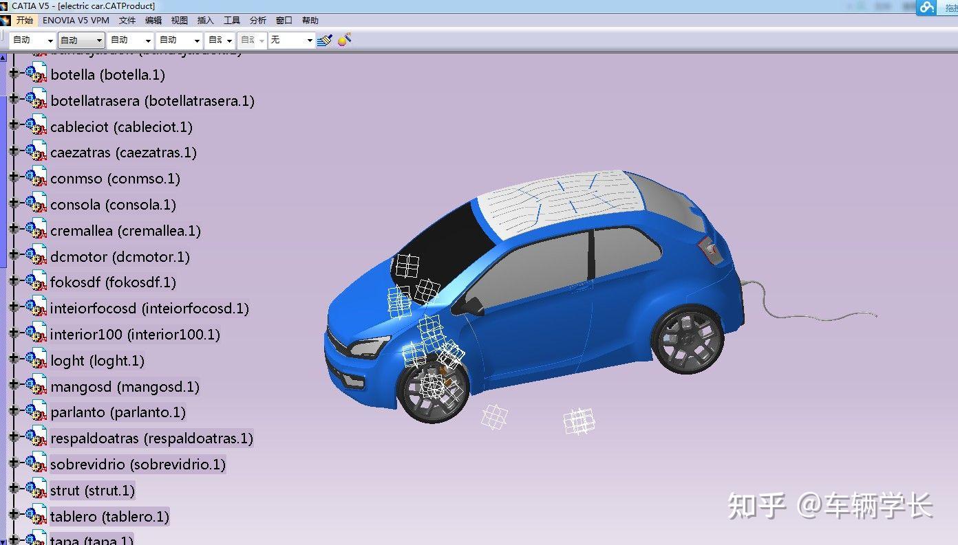 电动汽车设计图纸 - 知乎