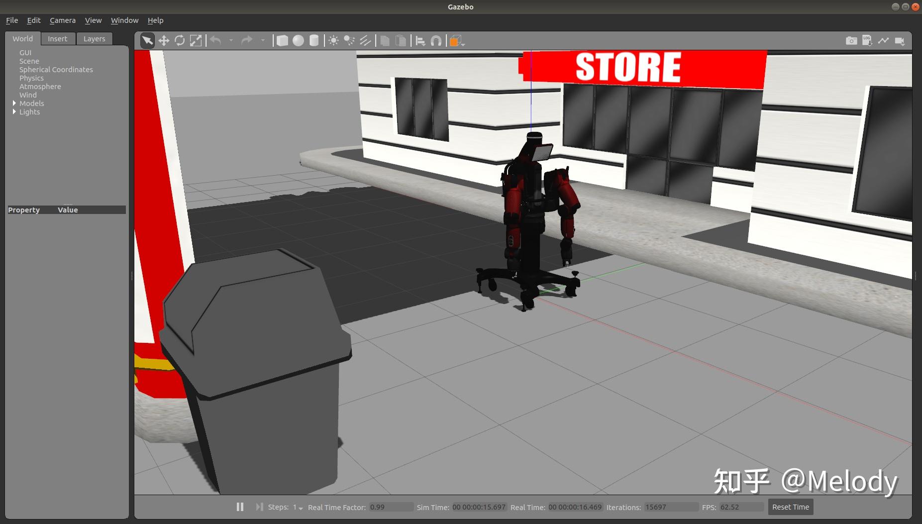 ROS入门（六）：通过launch文件启动gazebo和urdf模型 - 知乎