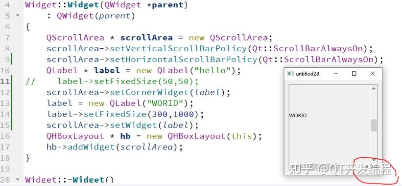 QLineEdit、QAbstractScrollArea、QScrollArea - 知乎