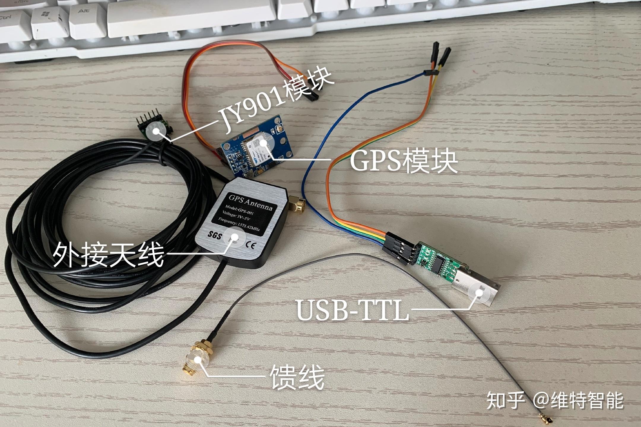 维特智能的JY901九轴陀螺仪连接GPS模块获取GPS数据的方法 - 知乎