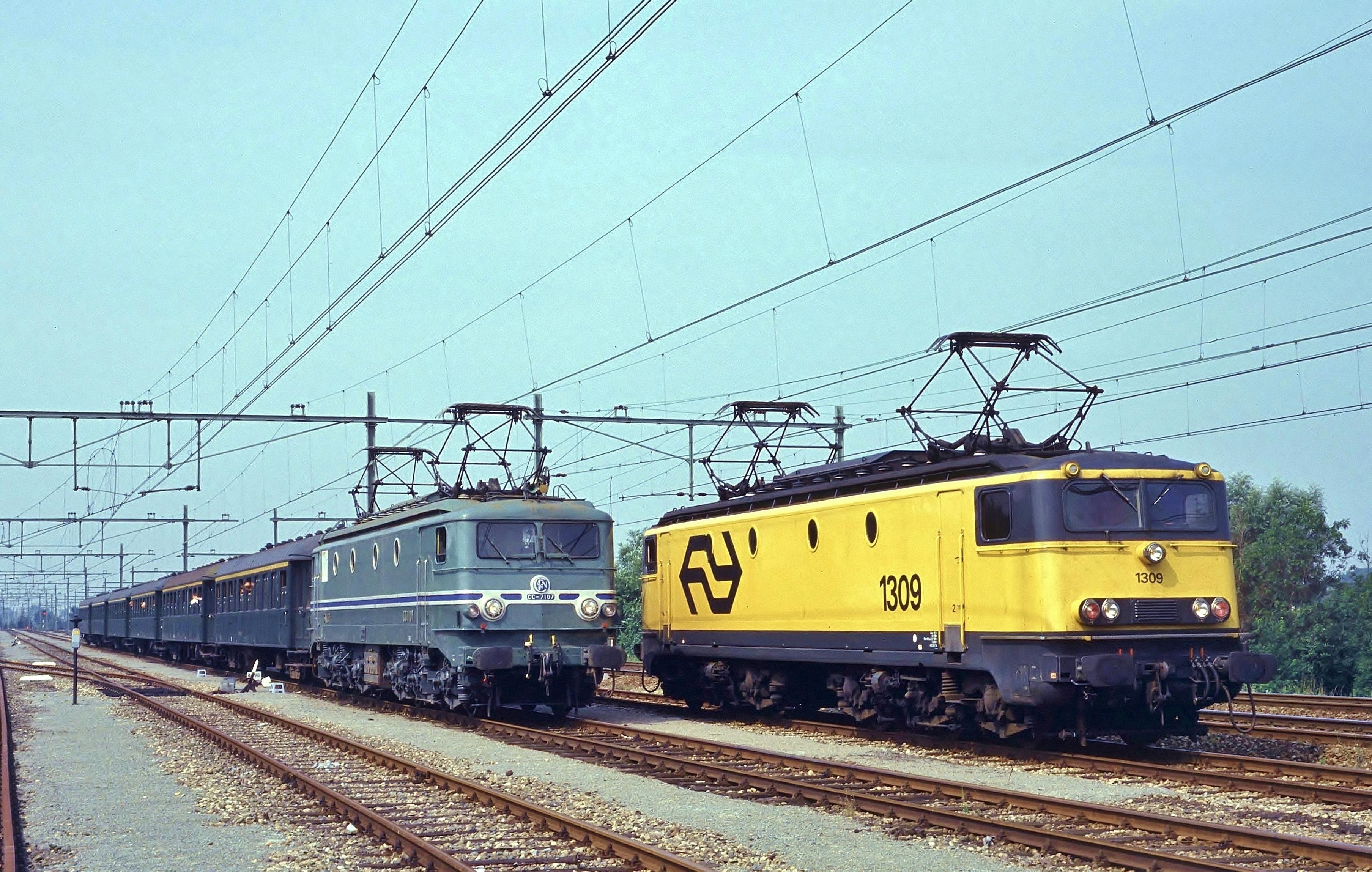 【考证】创下世界电力机车速度纪录！法国国家铁路CC 7107号电力机车的荷兰探亲之旅！ - 知乎