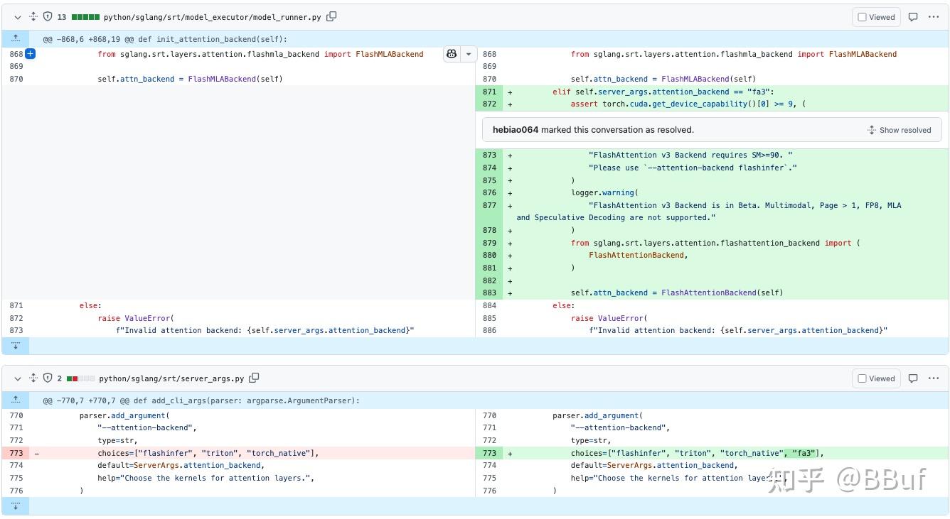 SGLang 支持Flash Attention V3 Backend - 知乎