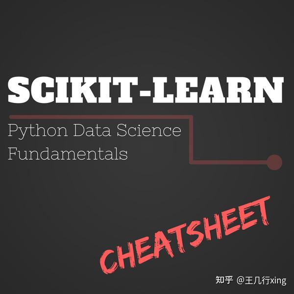 10张 Sciki-Learn CheatSheets PDF