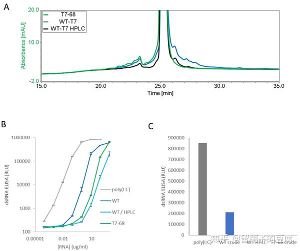 Codexis开发以低浓度帽子类似物实现极高加帽率的T7聚合酶，同时还可抑制dsRNA形成。 - 知乎