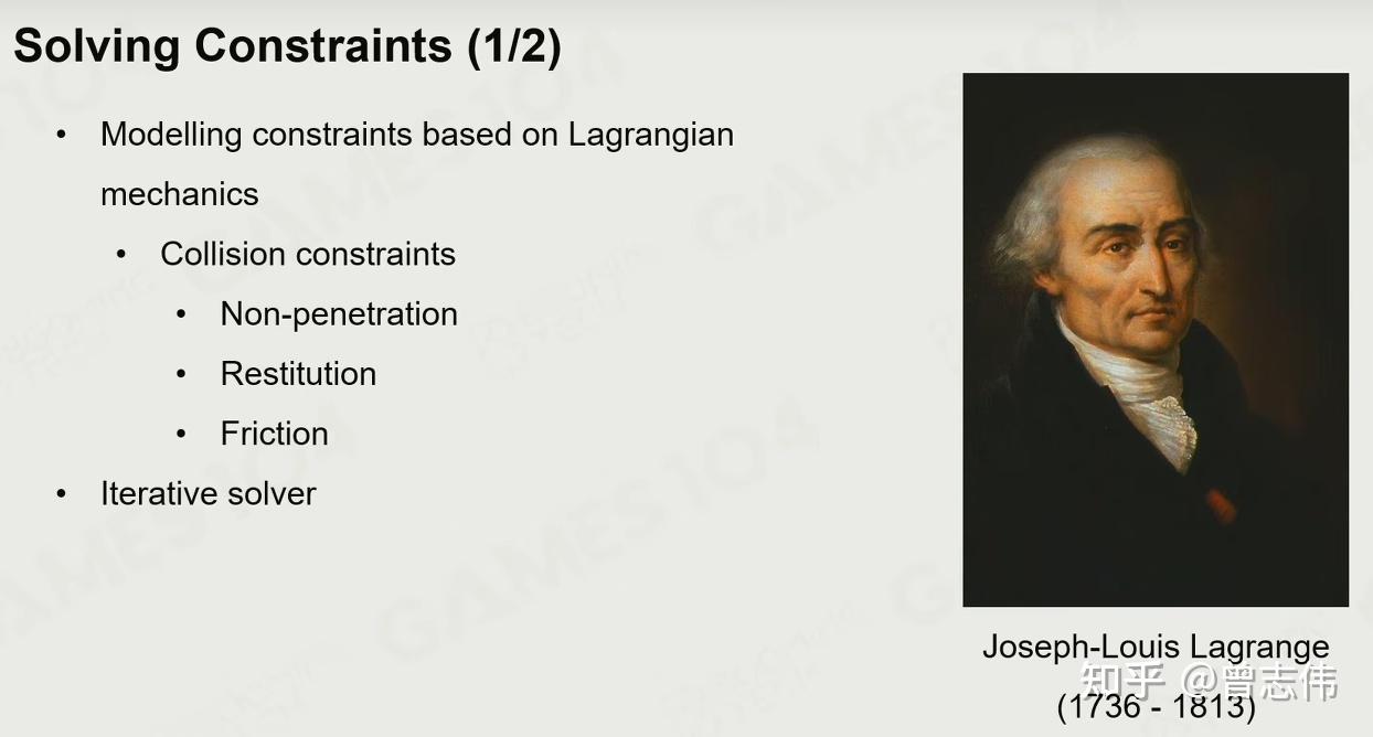 【GAMES104】10.游戏引擎中物理系统的基础理论和算法 - 知乎