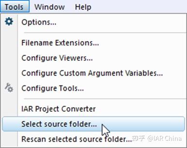 使用 EWPtool 将源文件导入到 IAR Embedded Workbench - 知乎