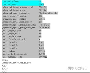 技术专栏：一篇文章搞懂晶体学信息文件CIF及其获取方法 - 知乎