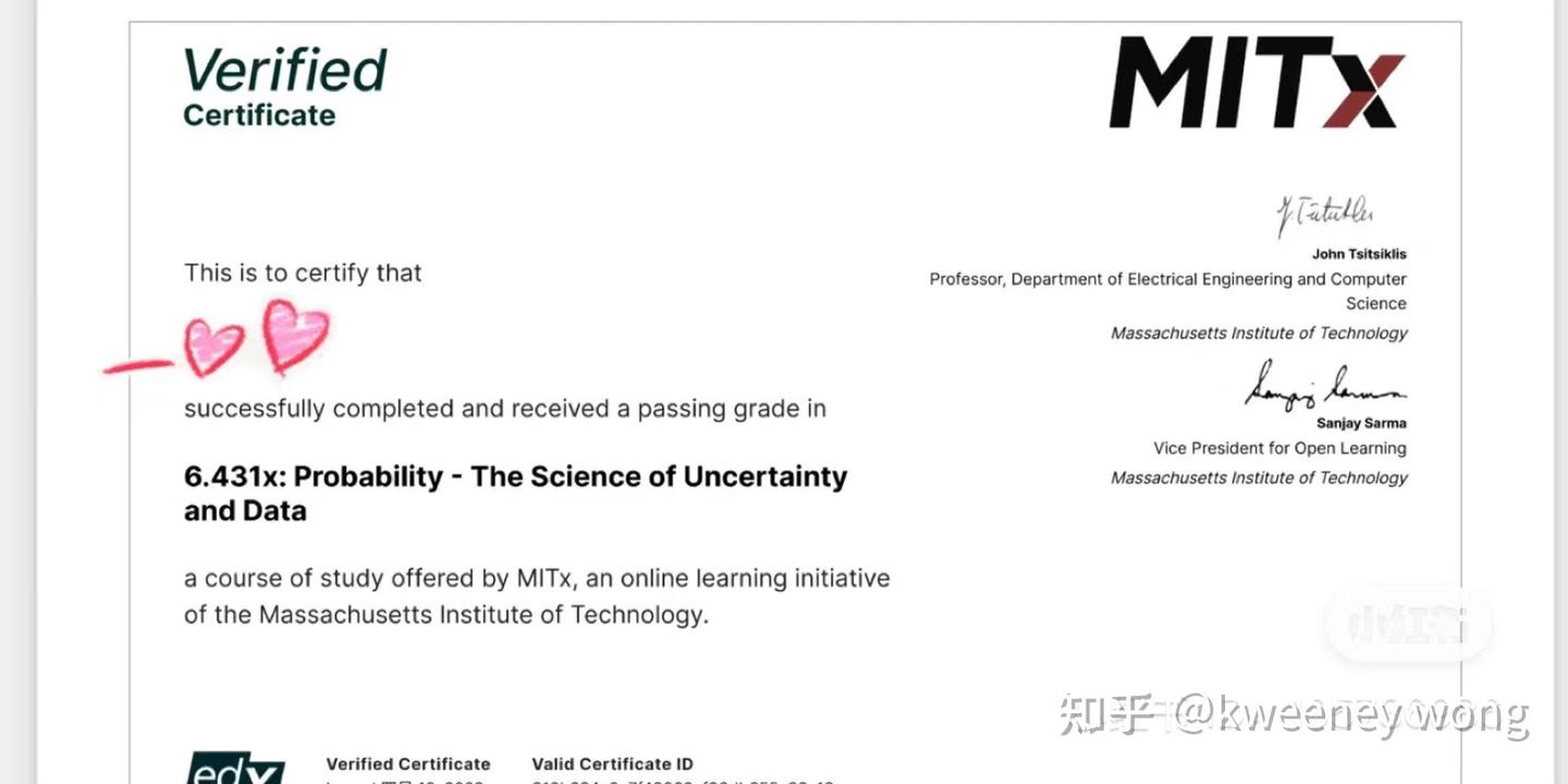 MIT在线微硕士（MicroMaster）Statistics and Data Science - 知乎