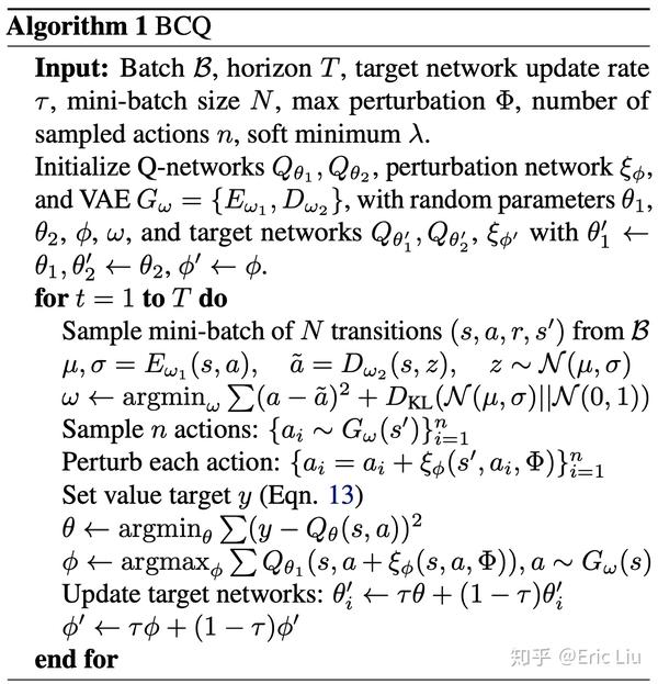 【论文笔记】Batch-Constrained deep Q- Learning(BCQ) - 知乎