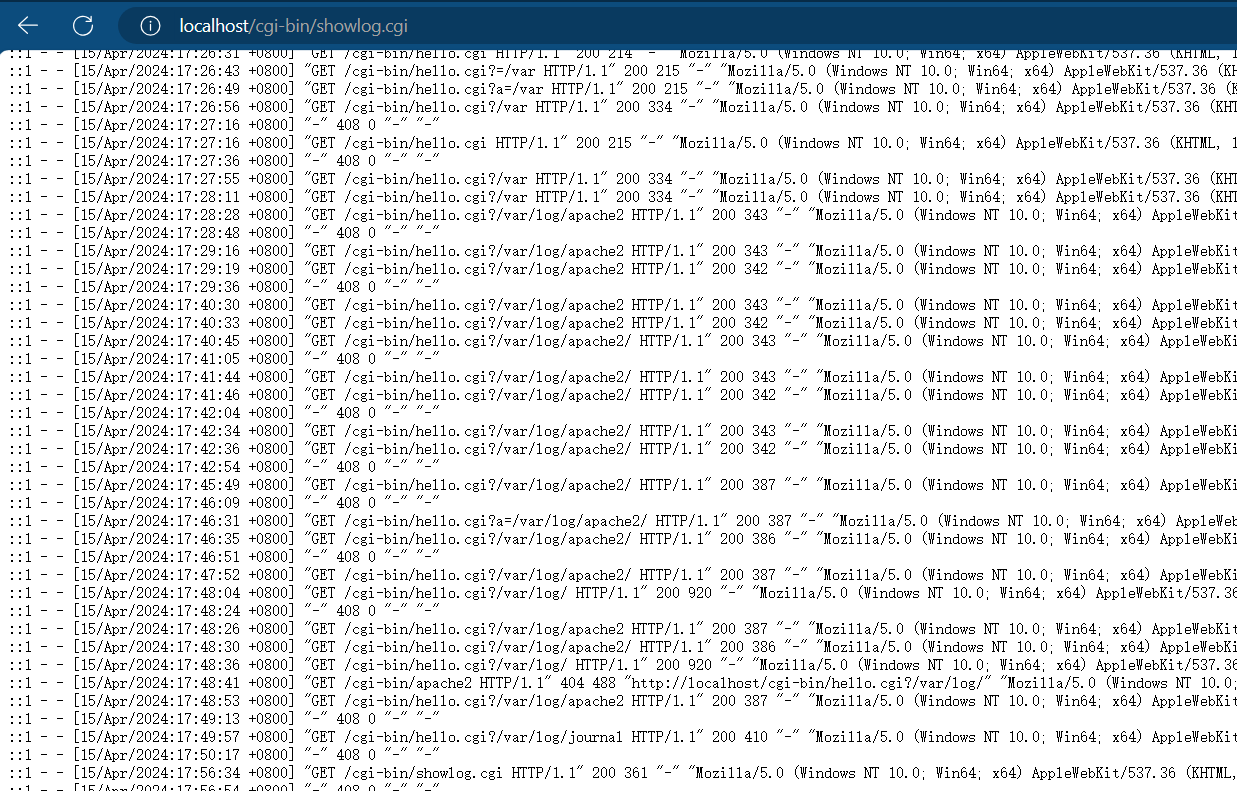 使用bash CGI查看日志 - 知乎