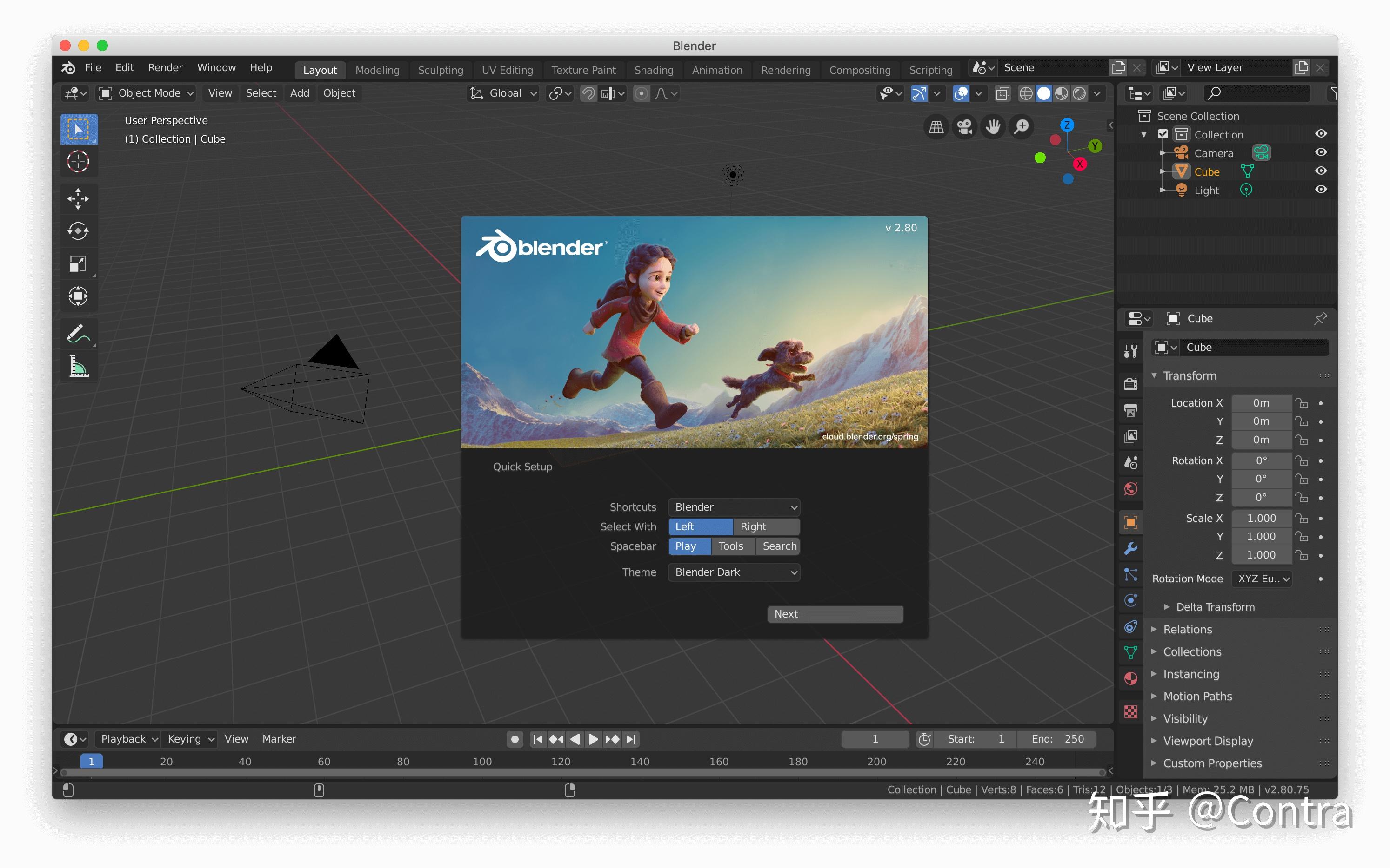 用Blender来学习Python创意编程，实现傅里叶级数可视化 - 知乎