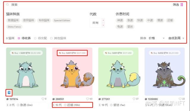 NFT游戏鼻祖CryptoKitties：带你看看不一样的小猫咪 - 知乎