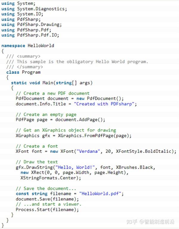 NX二次开发-PdfSharp库介绍 - 知乎