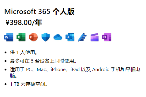 Microsoft 365 中有哪些是对办公实用的应用？