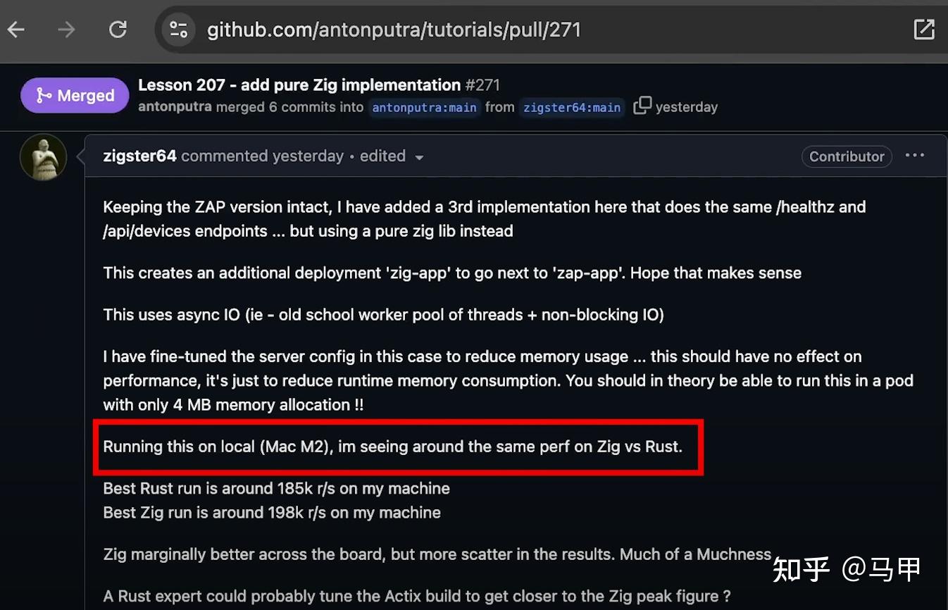 性能比拼: Actix (Rust) vs Zap (Zig) vs Zig - 知乎